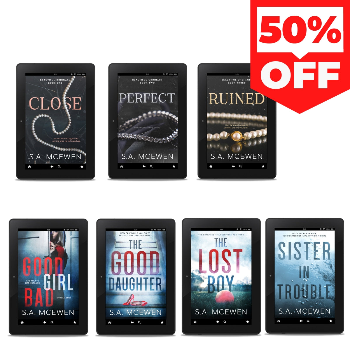 MEGA EBOOK BUNDLE 6 + 1 – S.A. McEwen Author